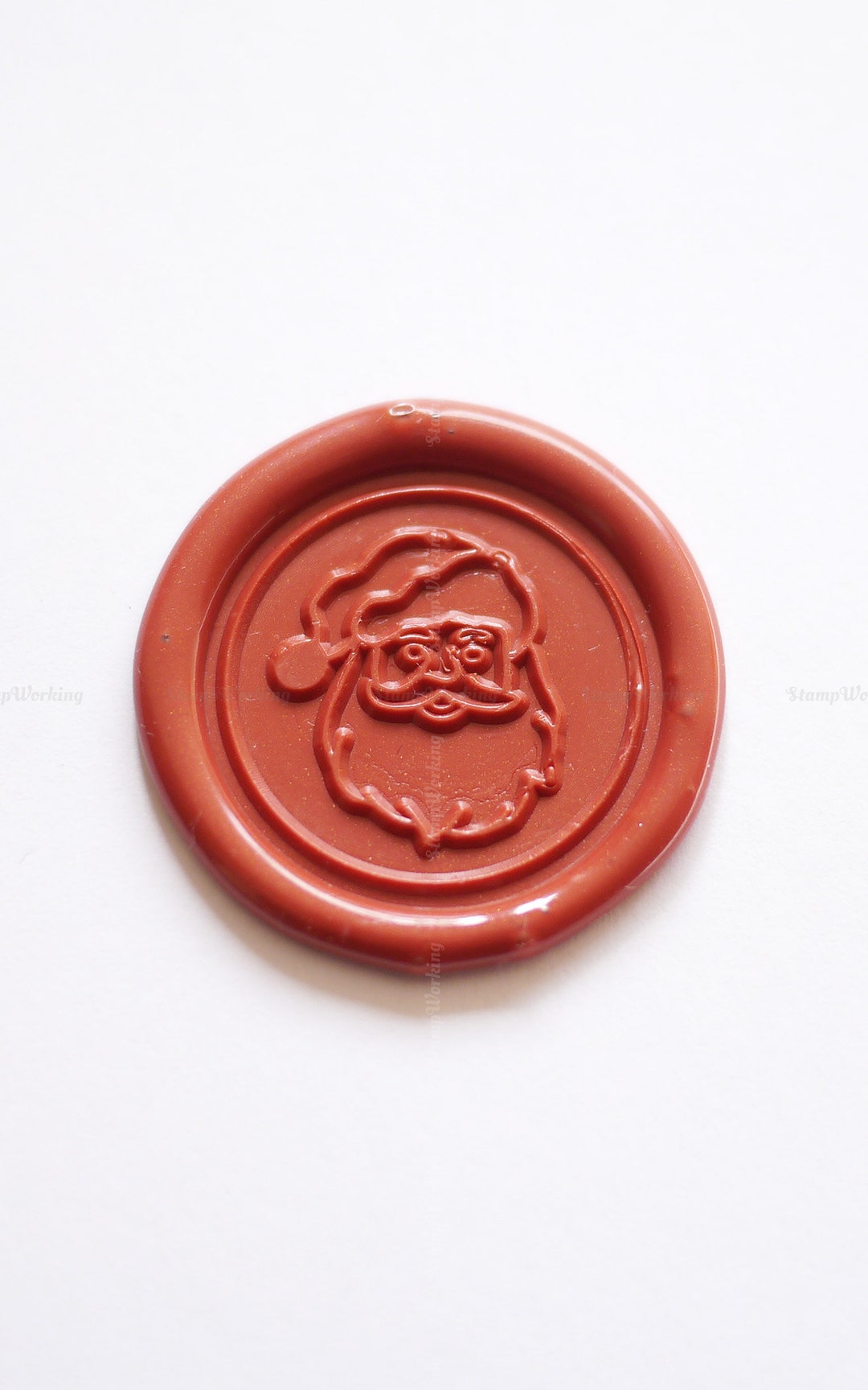 Santa Claus Sealing Wax Stamp - Christmas Wax Seal Stamp - Gift Package ...