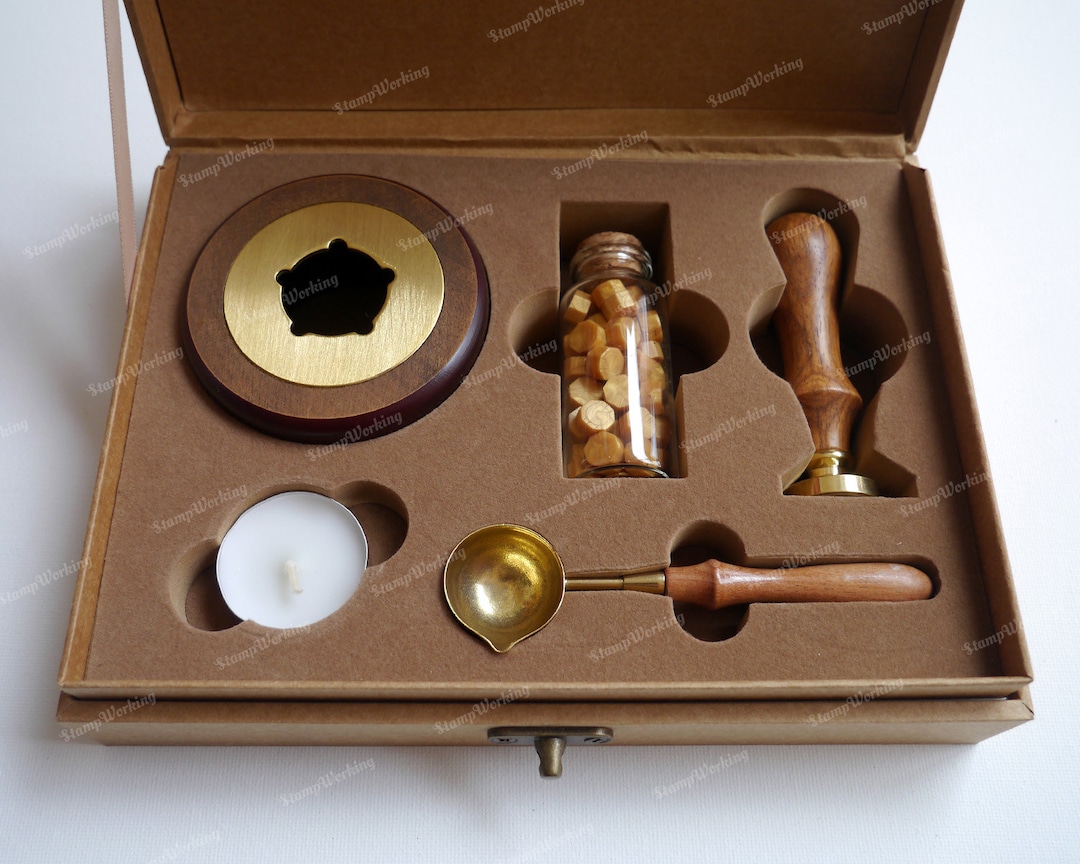 Custom Wax Seal Stamp - Personalized Sealing Wax Stamp - Wax Seal With ...