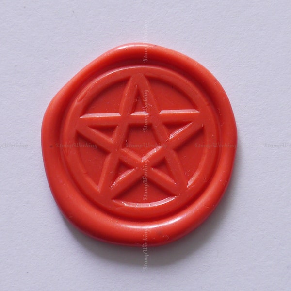 Pentagram Stamp - Etsy