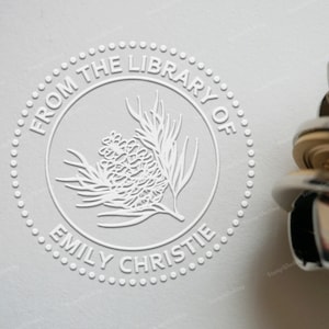 Personalized Library Book Embosser - From the Library of Embosser ...