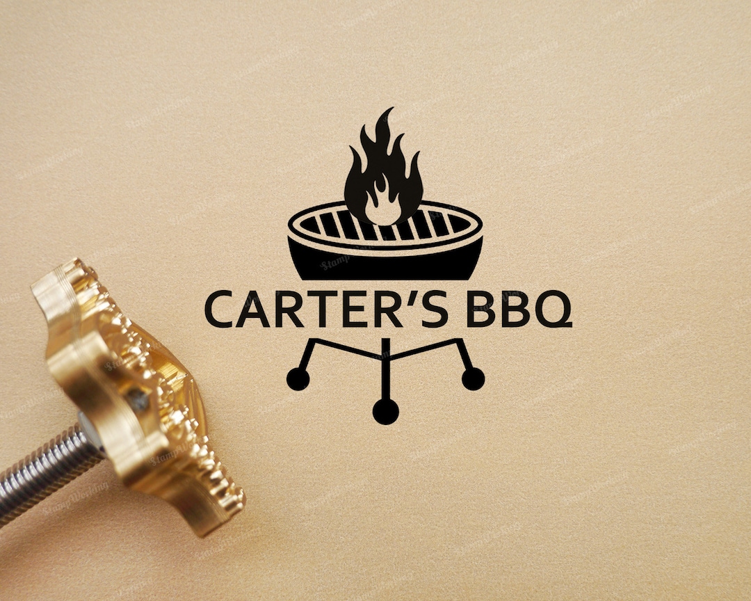Custom Grill Branding Iron Stamp - Personalized BBQ Branding Iron Stamp ...