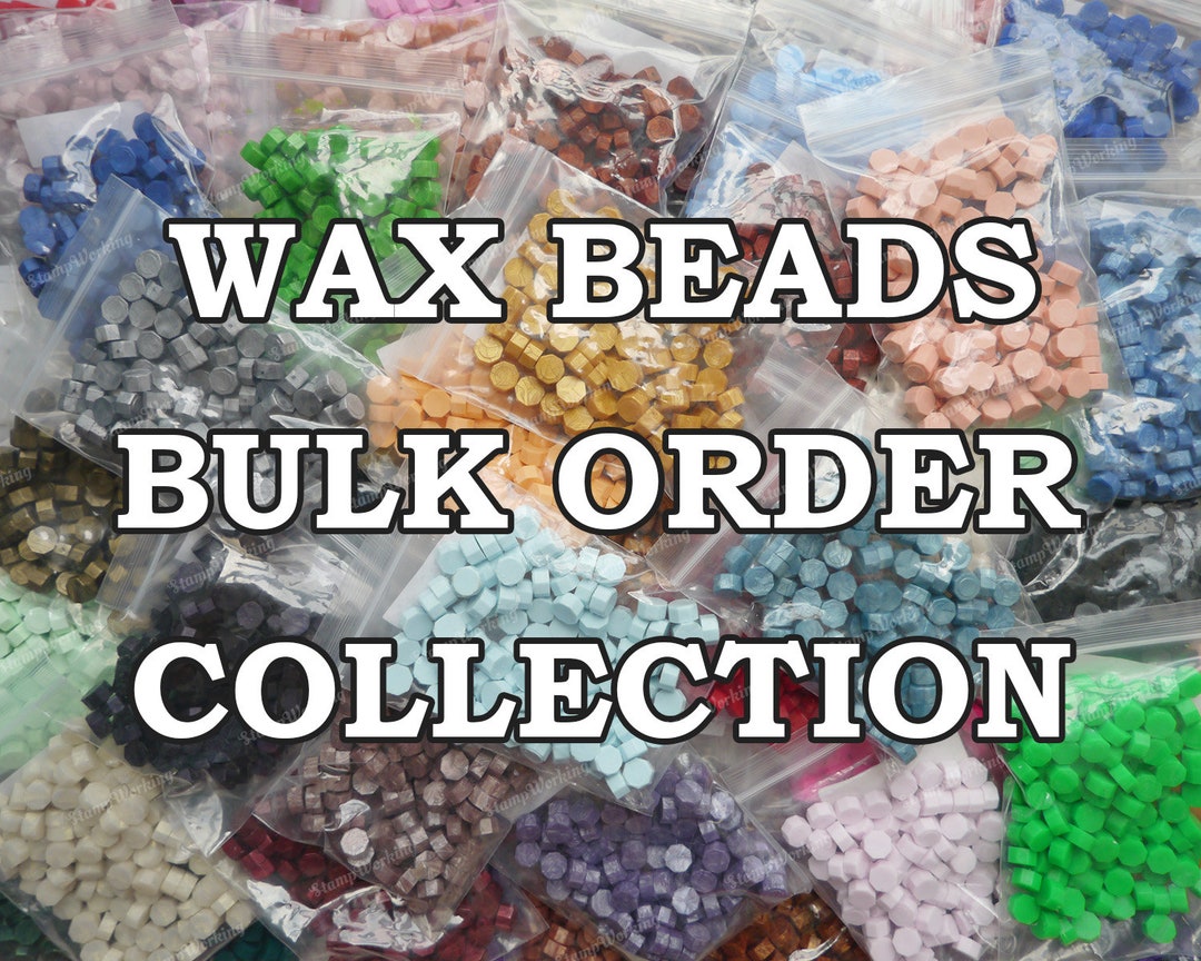 Complete Collection of Wax Beads - Bulk Order Wax Sealing Beads - 73 ...