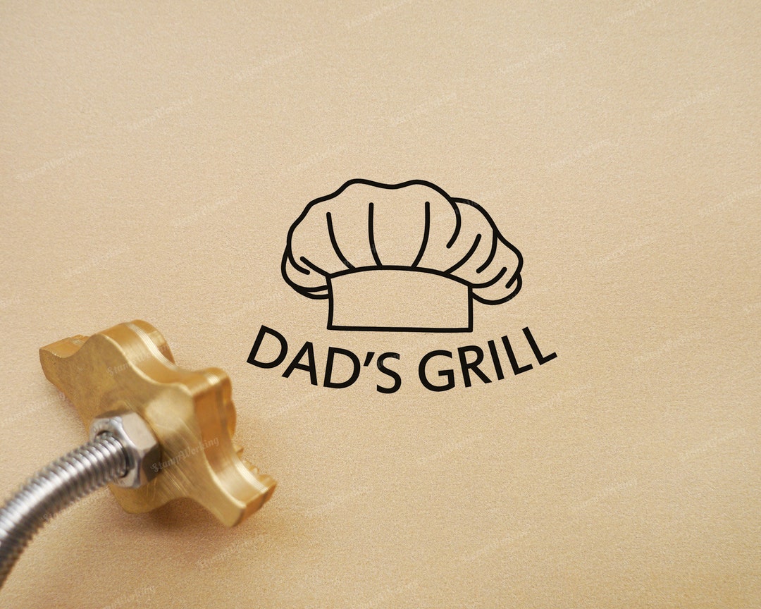 Personalized Branding Iron for Meat - Custom Chef Hat Branding Iron ...