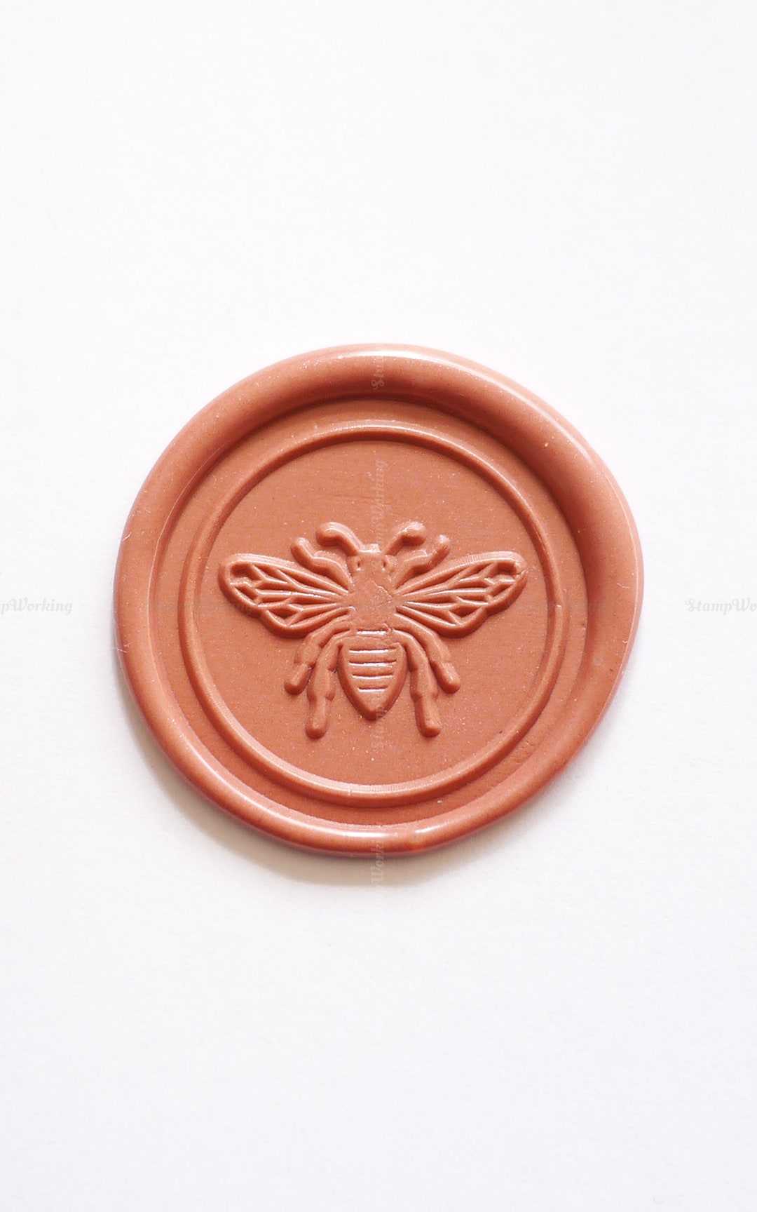 Bee Wax Seals Stamp - Honeybee Wax Stamp - Gift Package Wax Seals ...