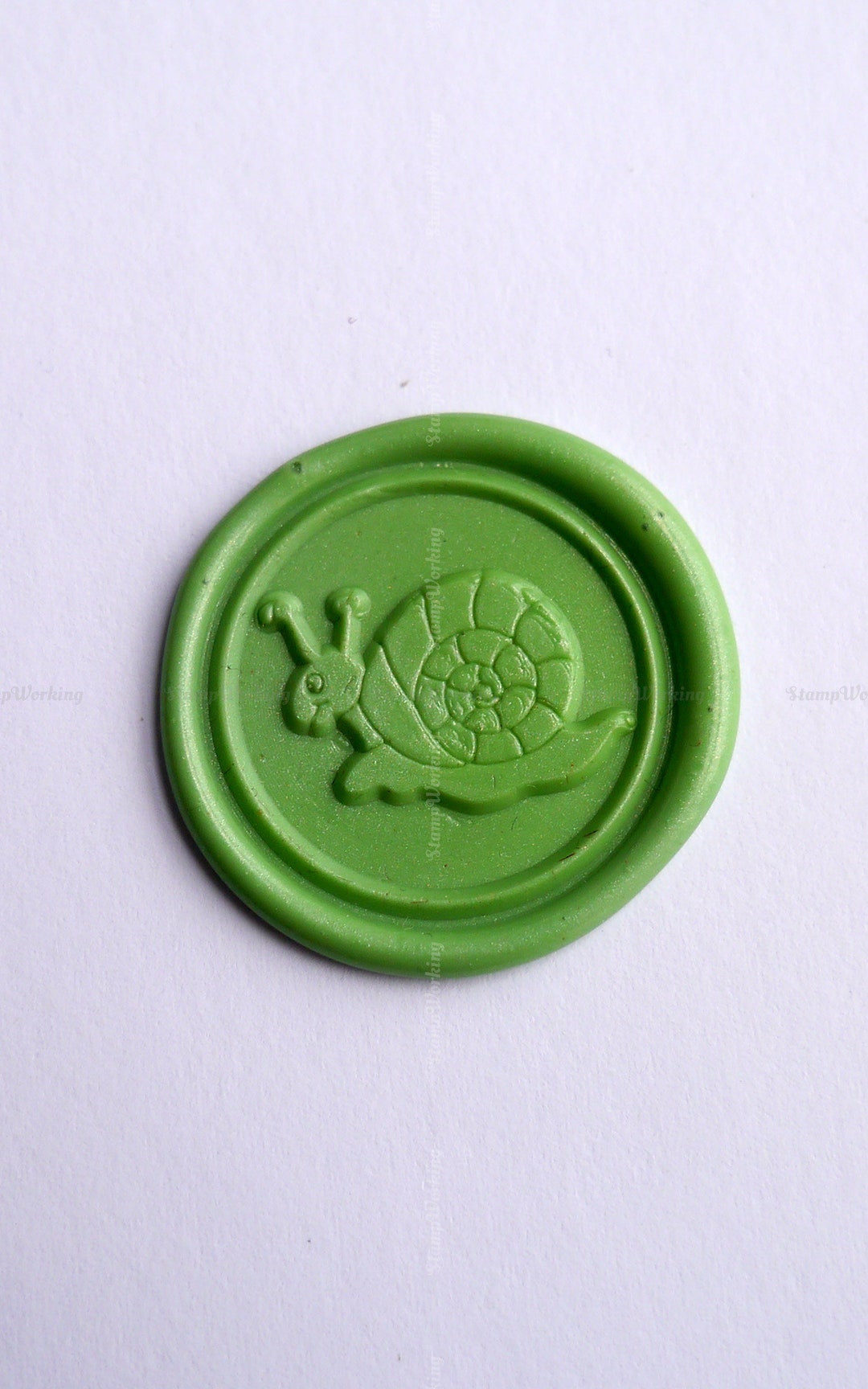 Snail Mail Stamp - Snail Wax Seal Stamp - Cute Wax Stamp - Package ...
