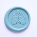 Anatomical Lung Wax Seal Stamp - Personal Sealing Stamp - Medical ...