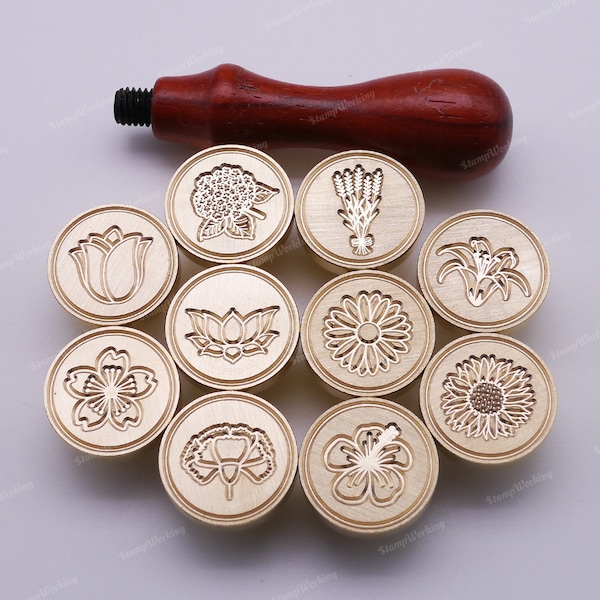 Lotus Flower Stamp - Etsy