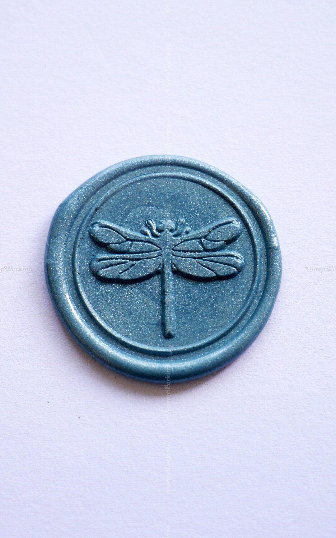 Dragonfly Wax Seal Stamp - Winged Insect Sealing Wax Stamp - Package ...