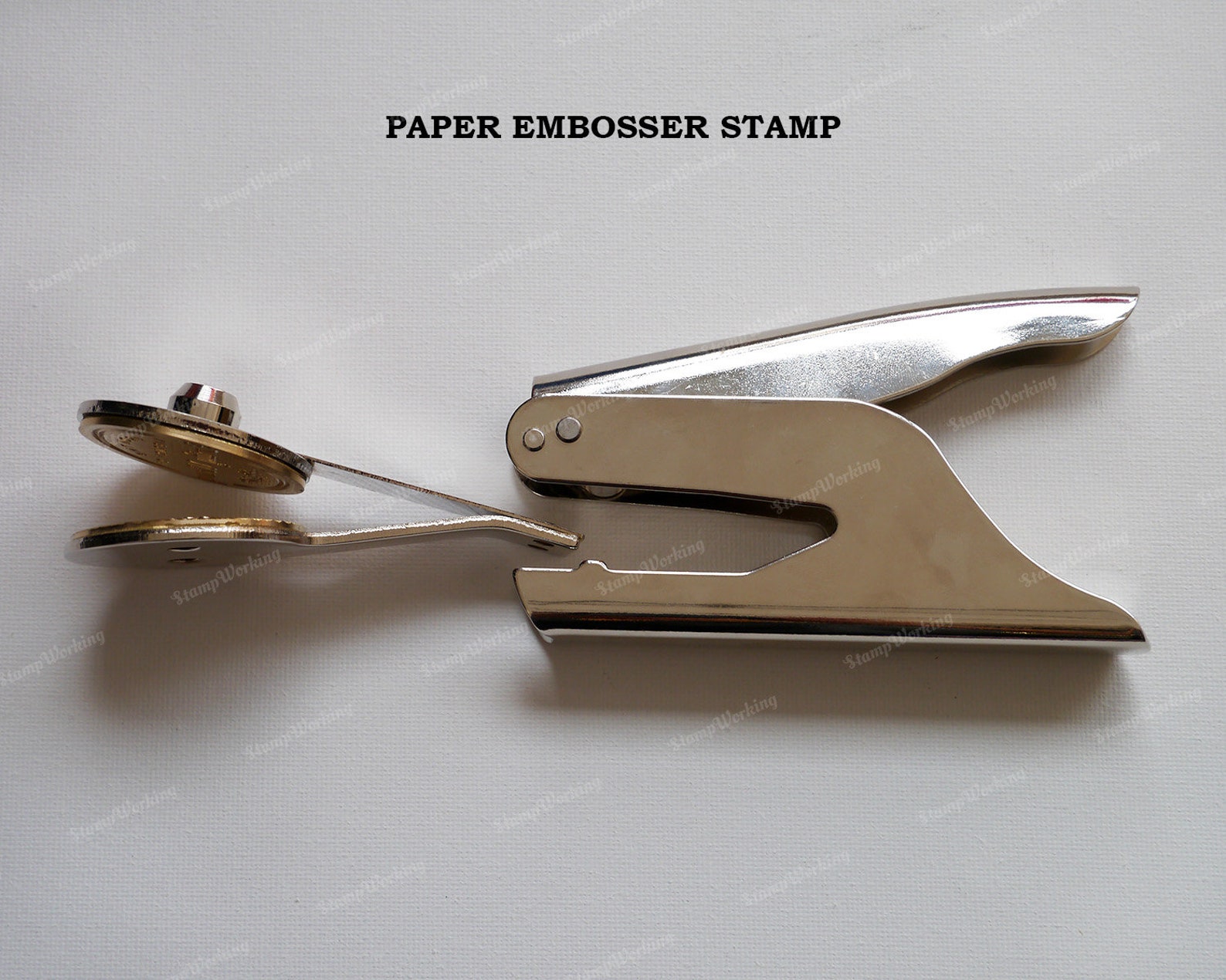 Custom Library Embosser Stamp - Personalized Book Embossing Stamp ...