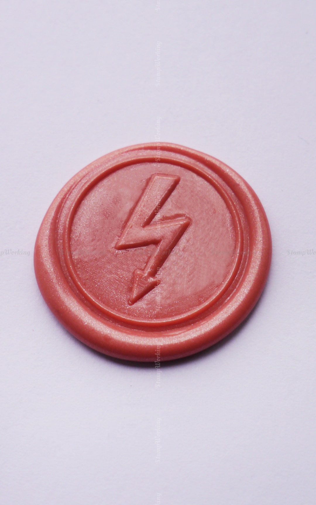 High Voltage Electricity Wax Seal Stamp - Danger Warning Sealing Wax ...