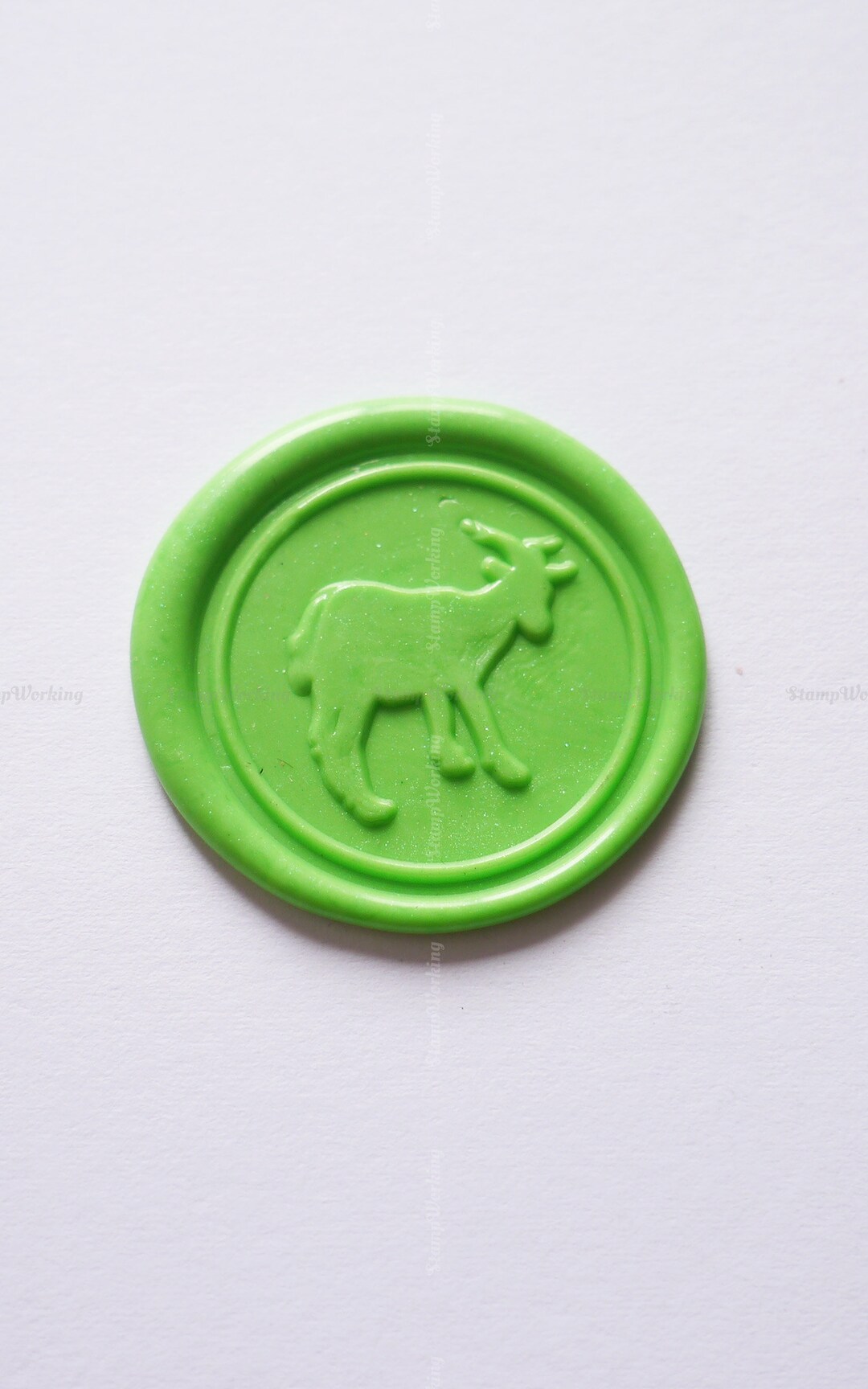 Goat Wax Seals Stamp - Animal Sealing Wax Stamp - Custom Wax Seal Stamp ...