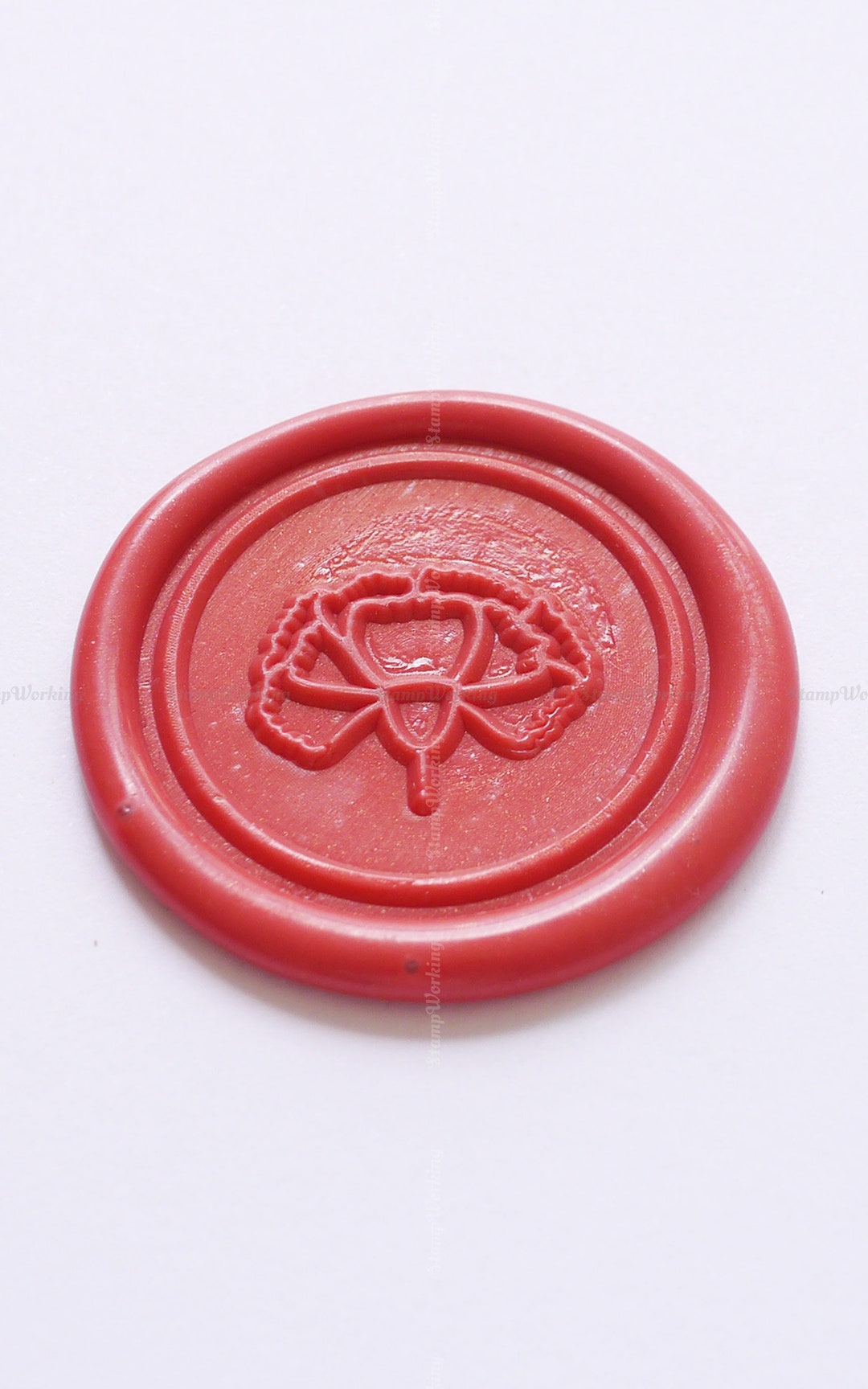 Carnation Seal Wax Stamp - Carnation Wax Sealing Stamp - Flower Wax ...