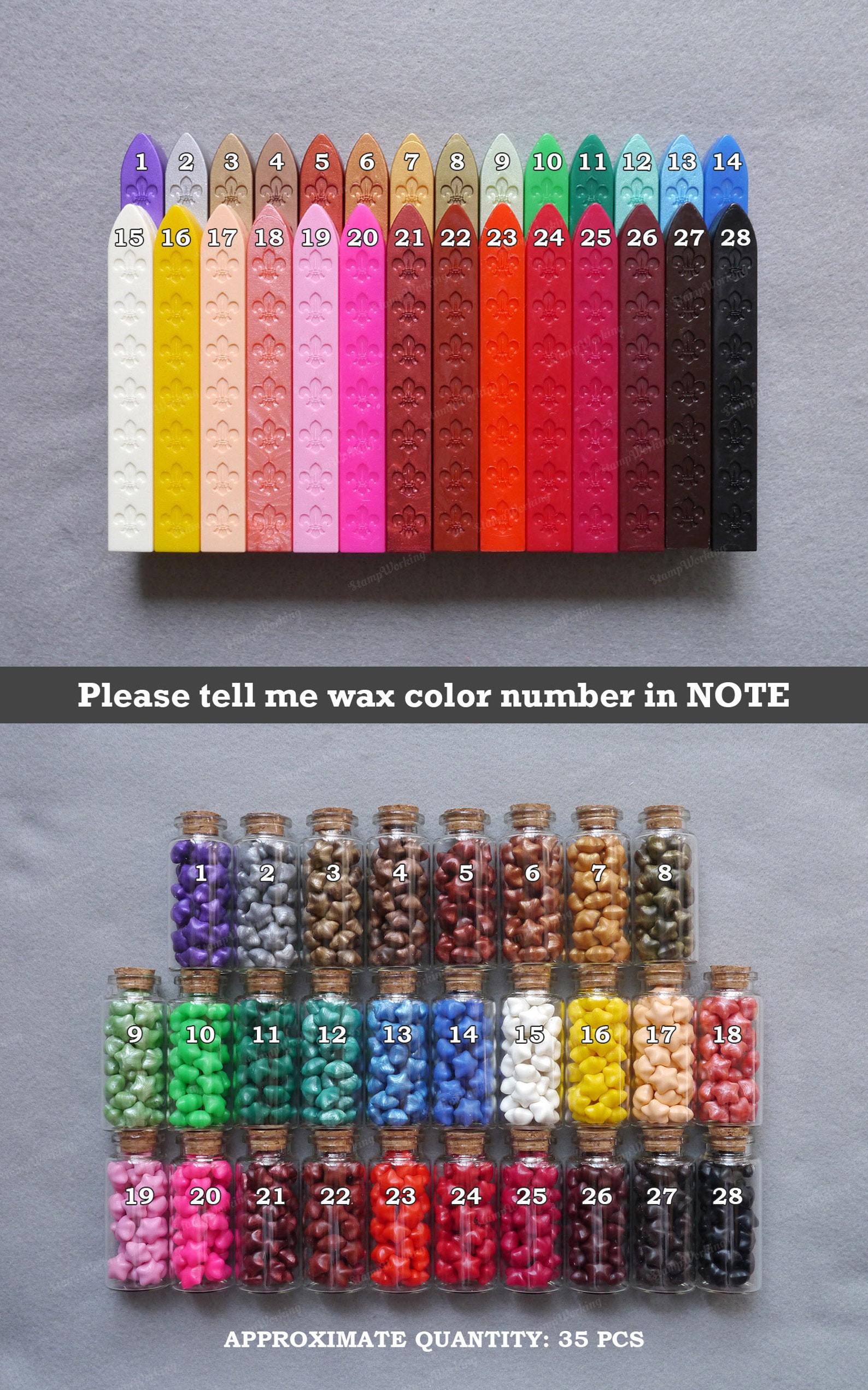 Personalized Monogram Wax Seal Stamp Initials Sealing Wax - Etsy