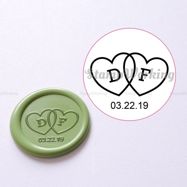 Overlapping Hearts - Etsy