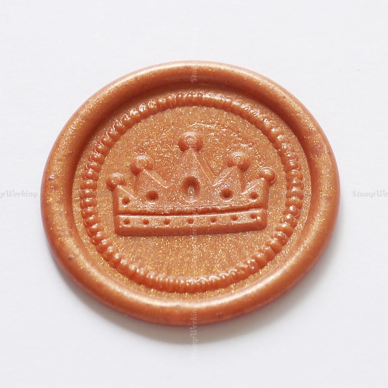 Crown Stamp - Etsy