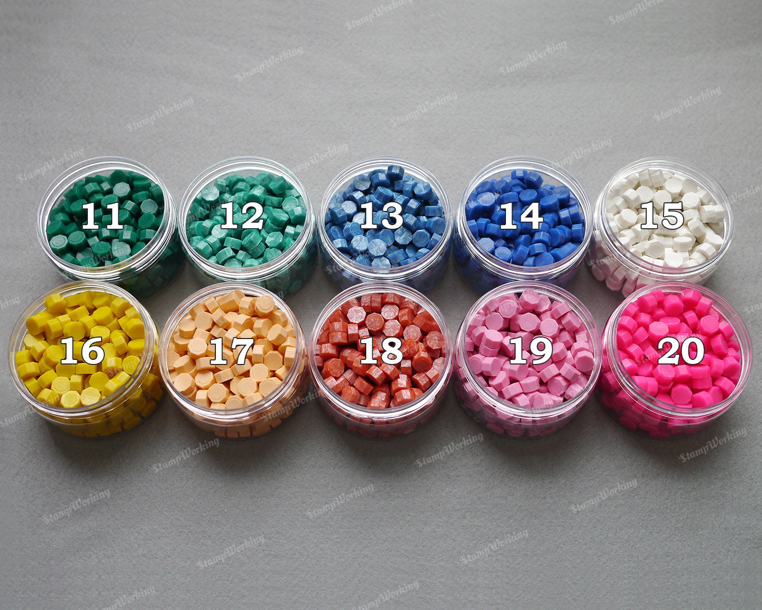 Sealing Wax Beads 40 Colors Available Wax Seal Beads 185 Pcs - Etsy ...