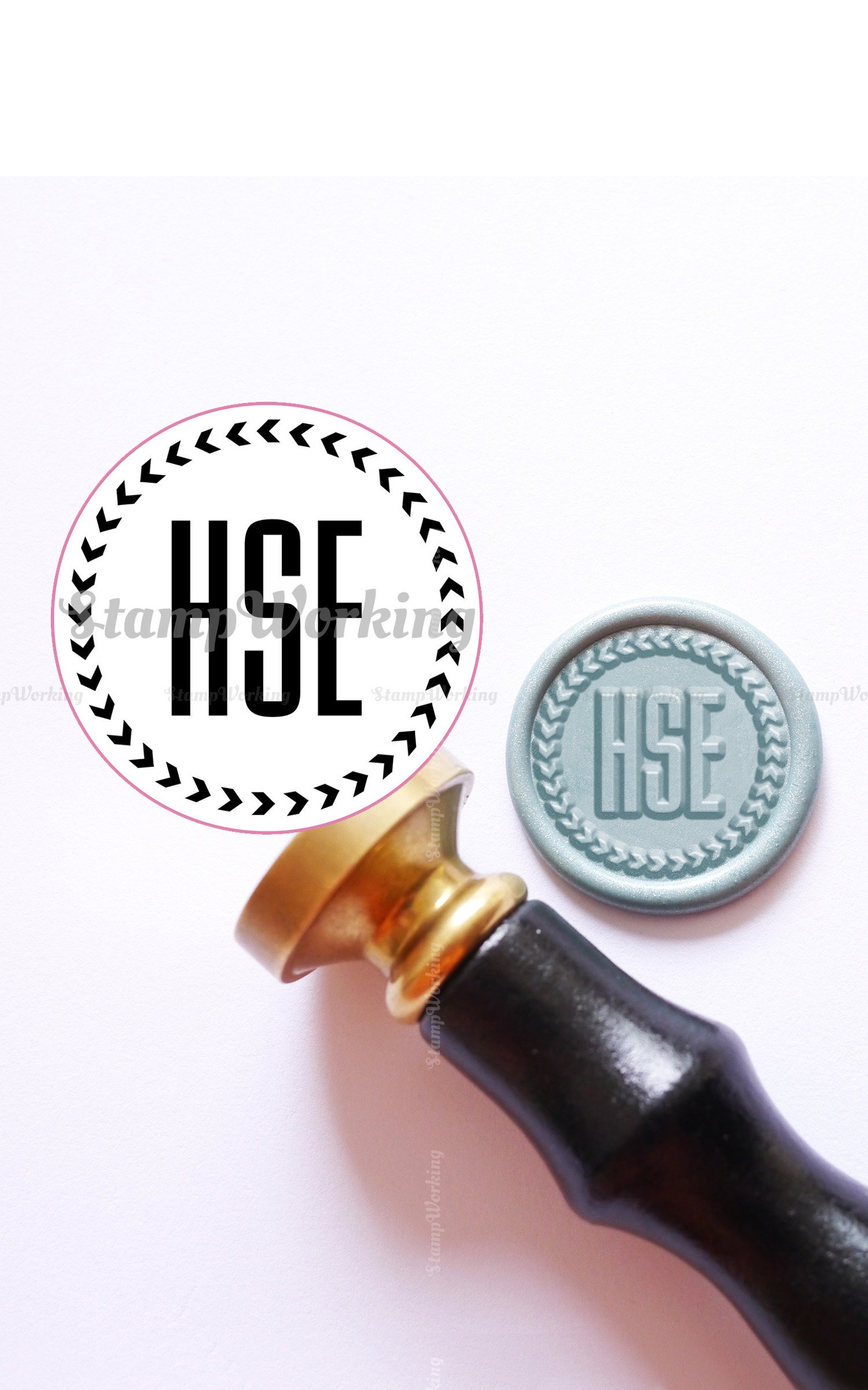 Personalized Wax Seal Stamp Initials Sealing Wax Stamp - Etsy