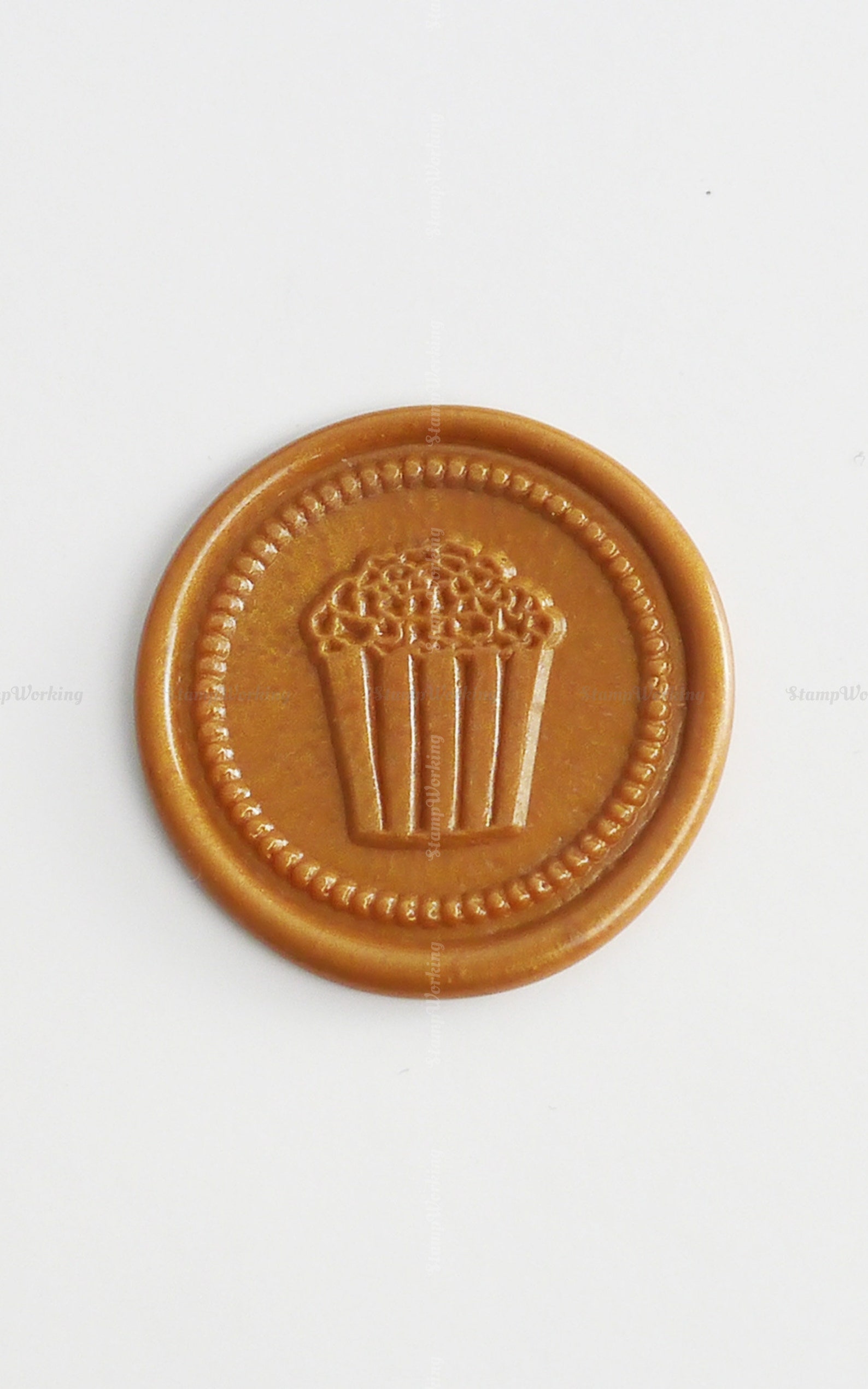 Popcorn Wax Seal Stamp - Dessert Sealing Wax Stamp - Wax Sealing Stamp ...