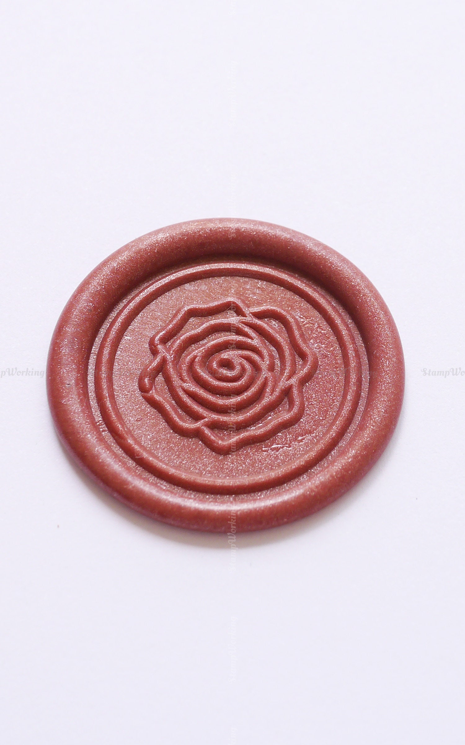 Rose Wax Seal Stamp Rose Wax Sealing Stamp Flower Wax Seal - Etsy Hong Kong