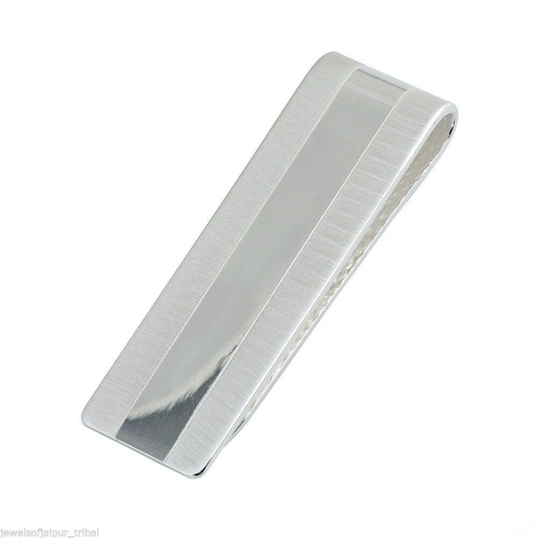 Sterling Silver Money Clip, Money Clip, Customized Money Clip ...
