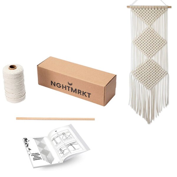 Macrame Wall Hanging Kit - Etsy