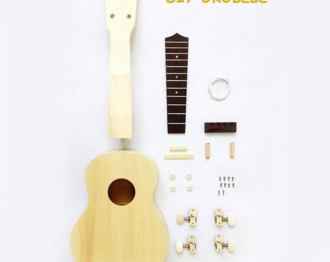 Make Your Own Unique Ukulele With This DIY Handmade Ukulele Kit - Etsy