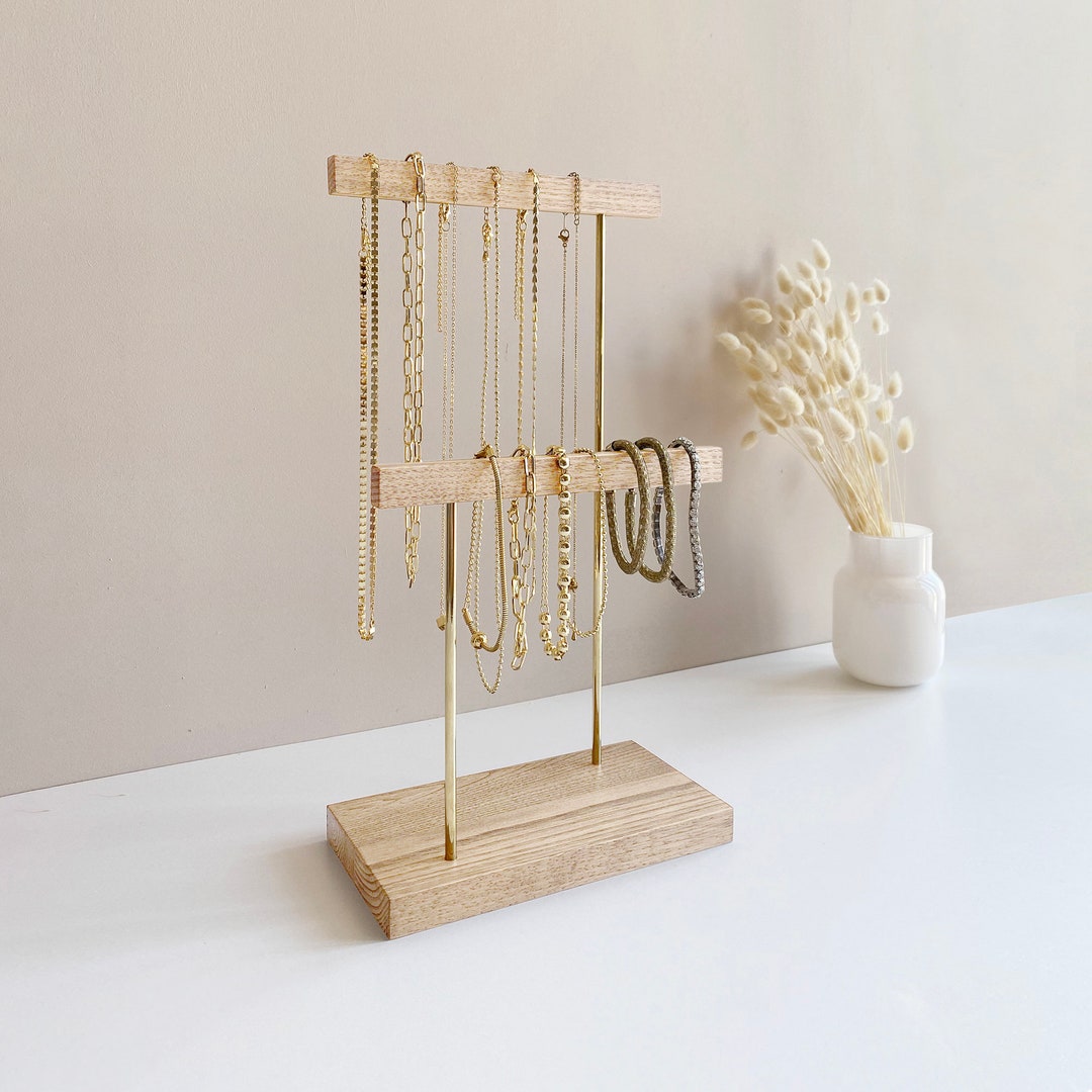 Jewelry Stand Jewelry Holder Organizer Minimalist Necklace Display ...
