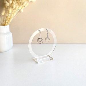 Earring Display Stand | Clear Acrylic Earring Holder | Earring ...