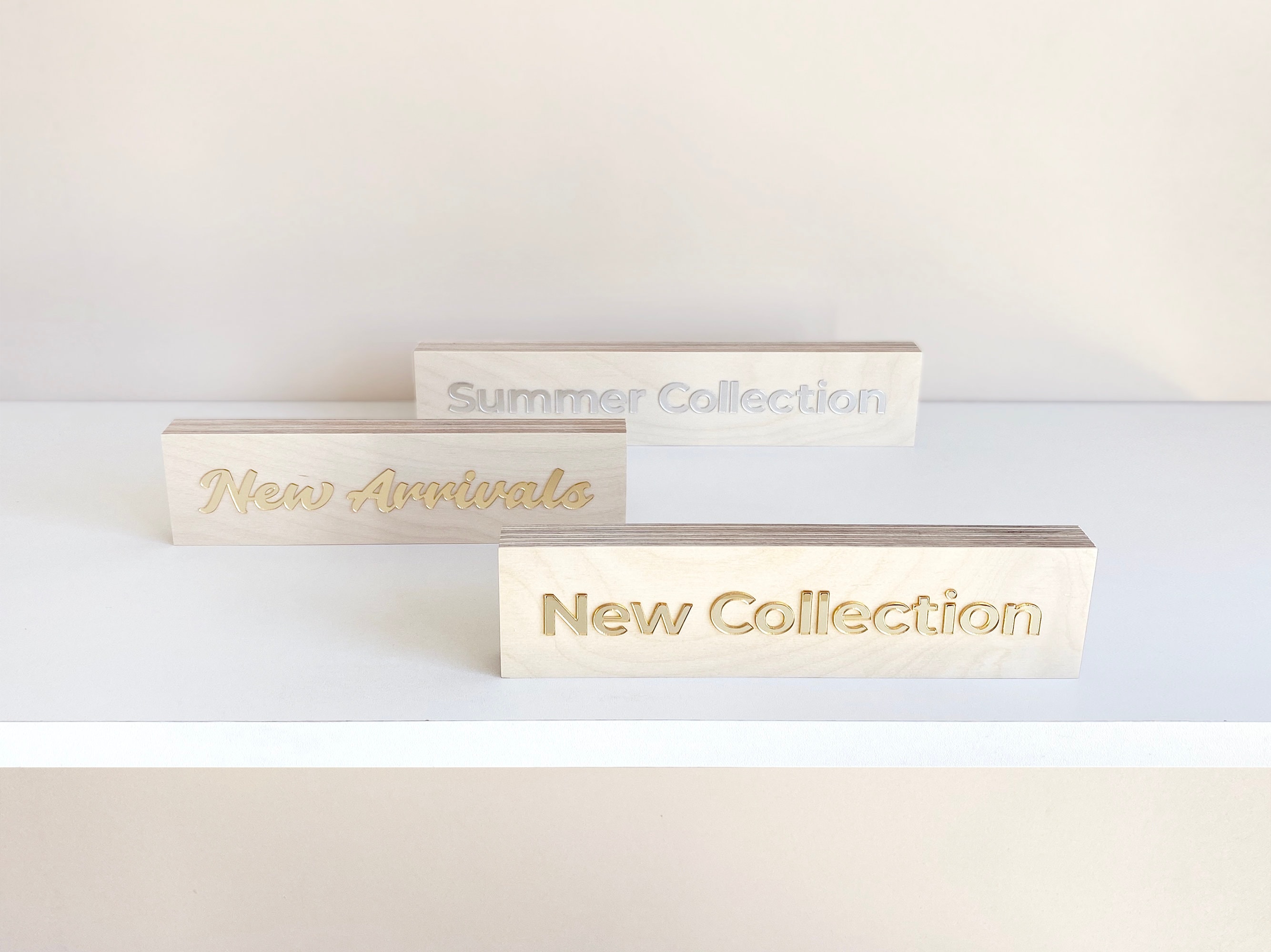 Business Sign Wood and Acrylic | Personalized Business Sign for Table ...