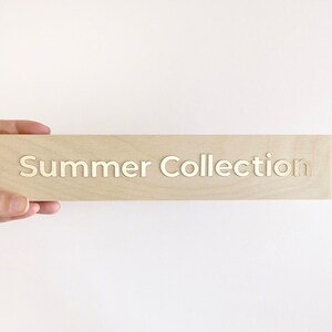 Business Sign Wood and Acrylic | Personalized Business Sign for Table ...