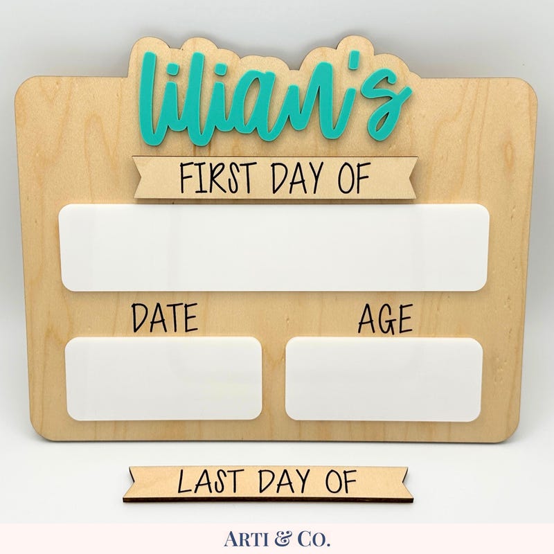 School Photo Props - Etsy