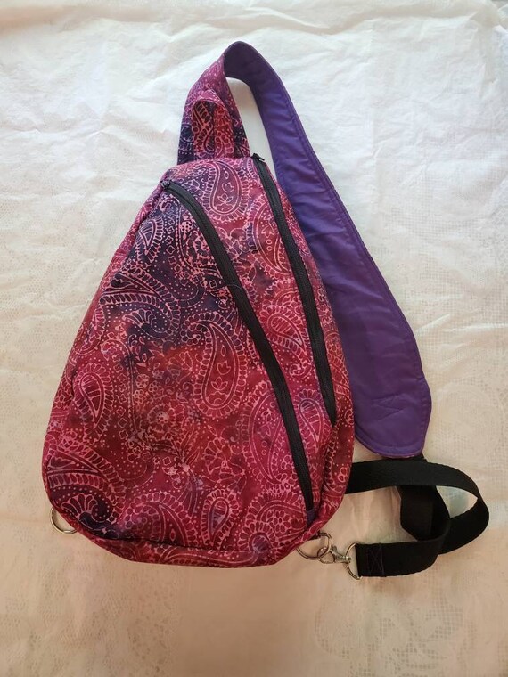 Paisley Batik Sling Bag - Etsy