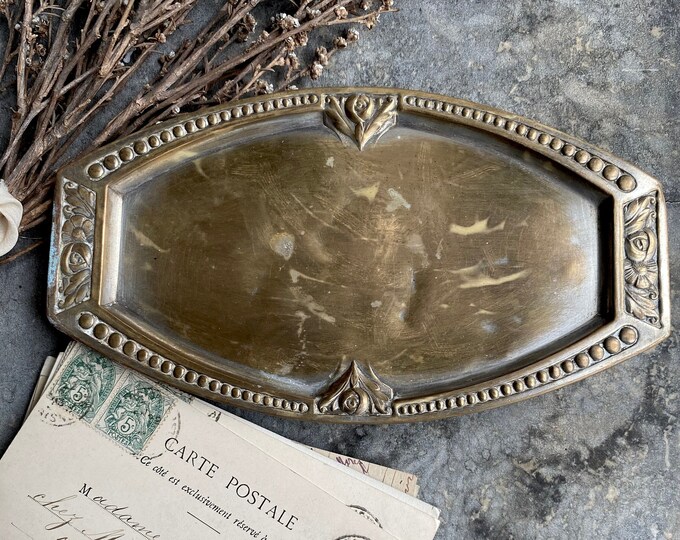Antique French Tray, French Tray, Styling Tray, Styling Props, French ...