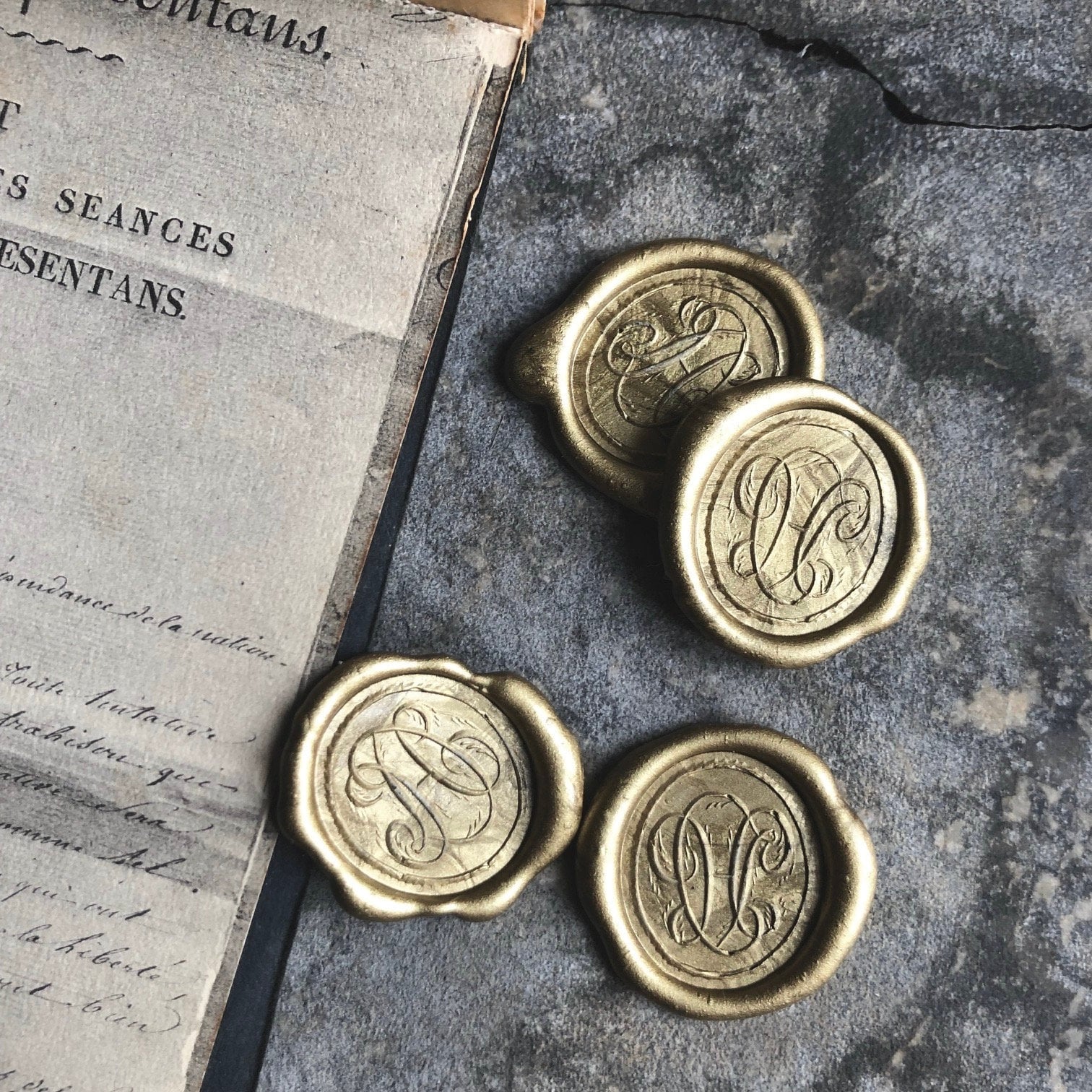 Antique French Wax Seal Stamp French Wax Seal Stamp French - Etsy