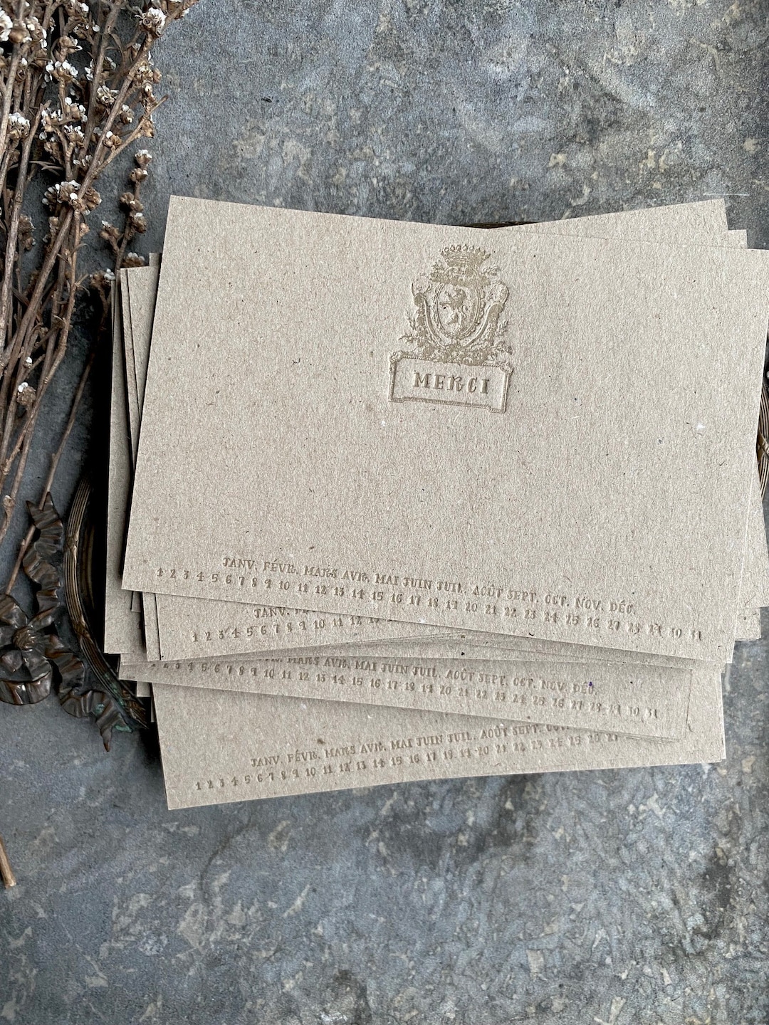 French Note Cards, Note Cards, Notelets, French Notelets, Merci Cards ...