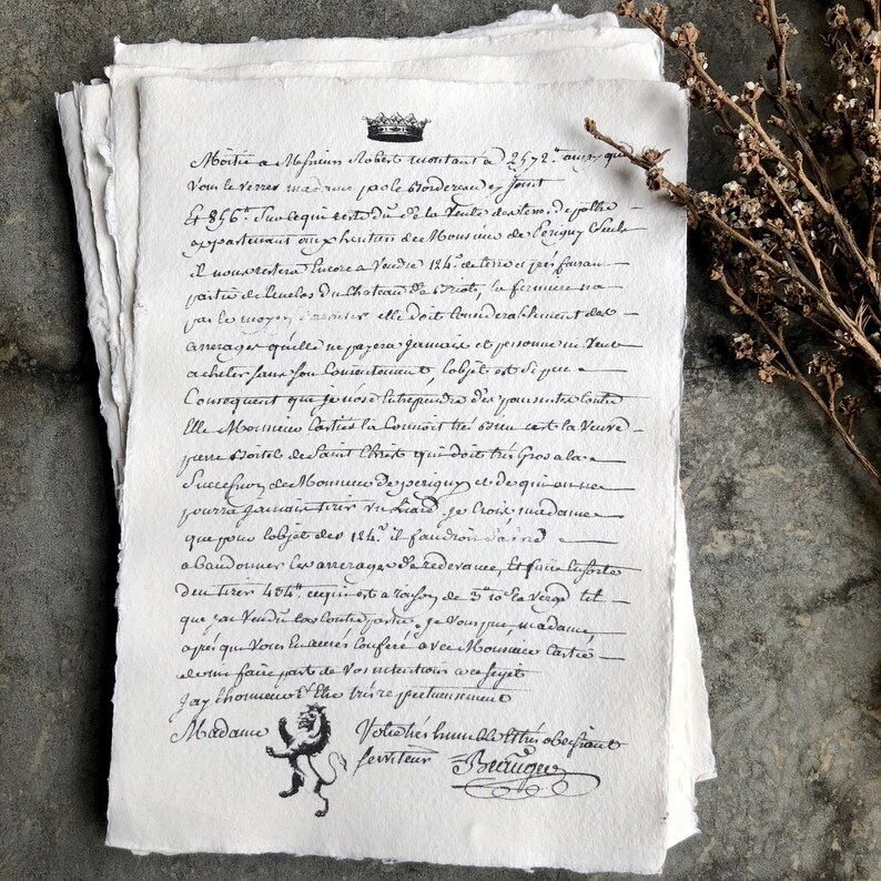 Antique Inspired French Papers Vintage Inspired Paper - Etsy