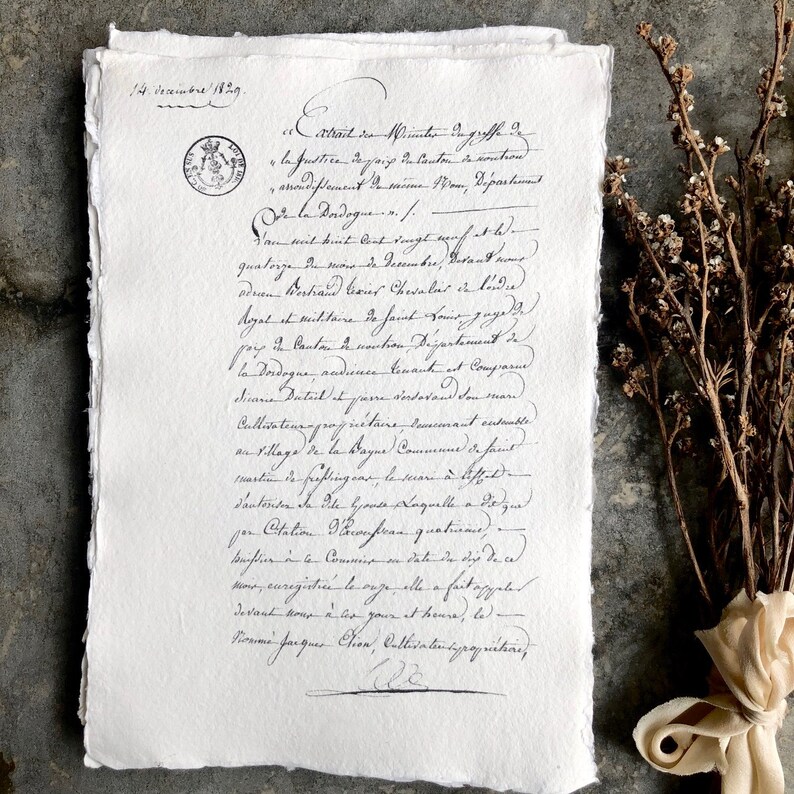 Antique Inspired French Papers Vintage Inspired Paper - Etsy