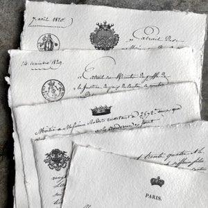 Antique Inspired French Papers, Vintage Inspired Paper, Vintage French ...