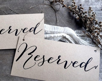 Vip Table Signs - Etsy