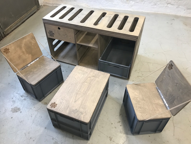 Purecampingbox With Integrated Seating Area - Etsy UK