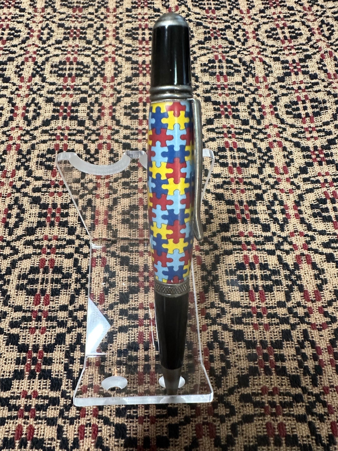 Autism Puzzle Twist Pens - Etsy