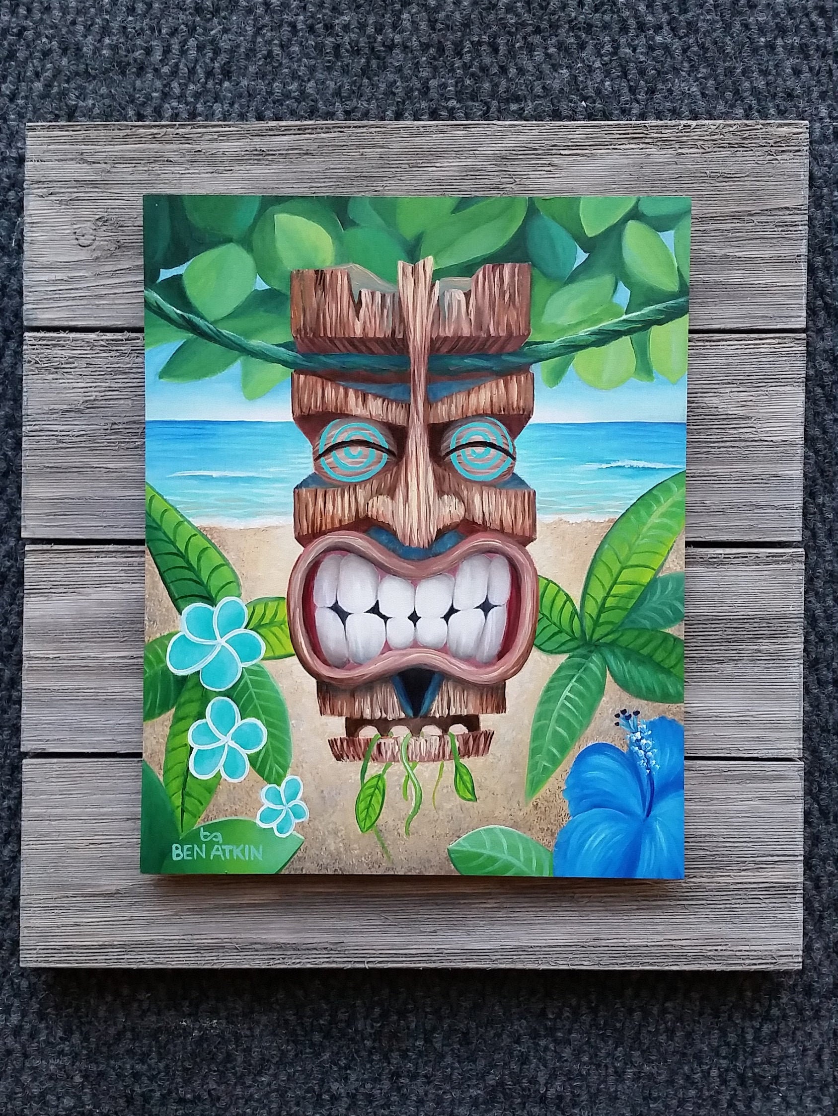 Tiki Art Paintings