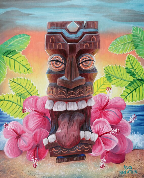Tiki Surf Art