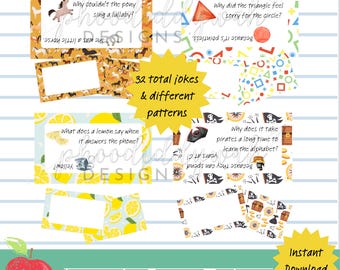 Lunchbox Jokes | Kids' Jokes | Lunch Notes | Jokes for Kids | Back to ...