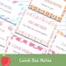 Lunch Box Notes | Positive Notes of Encouragement | Notes From Home ...