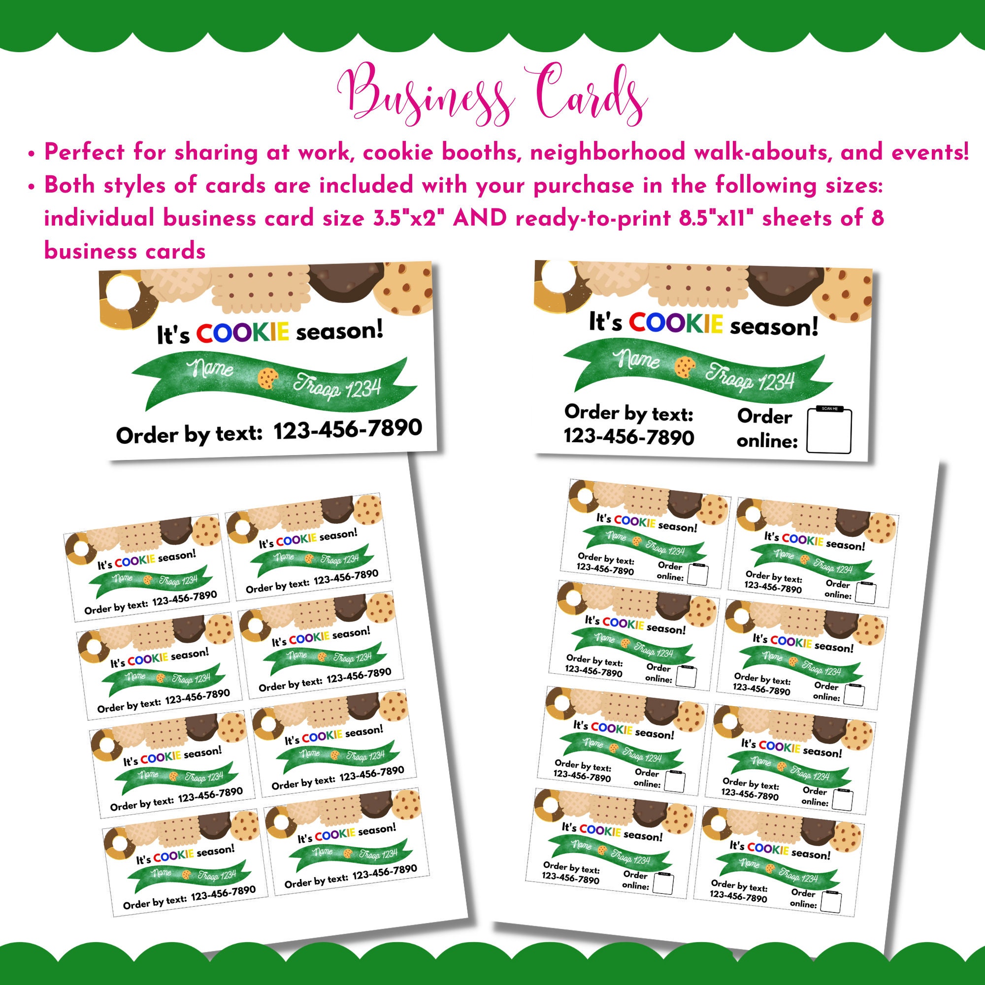 Girl Scout Cookie Sales Printable LBB Girl Scout Cookie Booth Sales ...