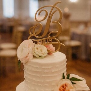 Personalized Wedding Cake Topper Arrow Rustic Wedding Cake Topper ...