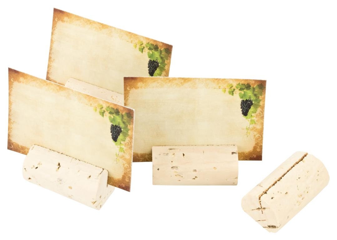 Pack of 20 Place Cards, Vintage Place Cards With New Wine Corks ...