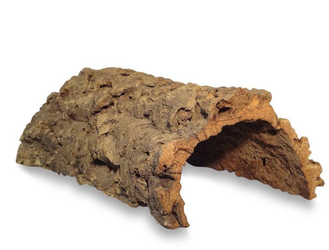Cork Bark Cave Cork Tube Tunnel Approx. 30 Cm Long 11 - Etsy