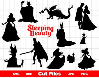 Sleeping beauty svg | Etsy
